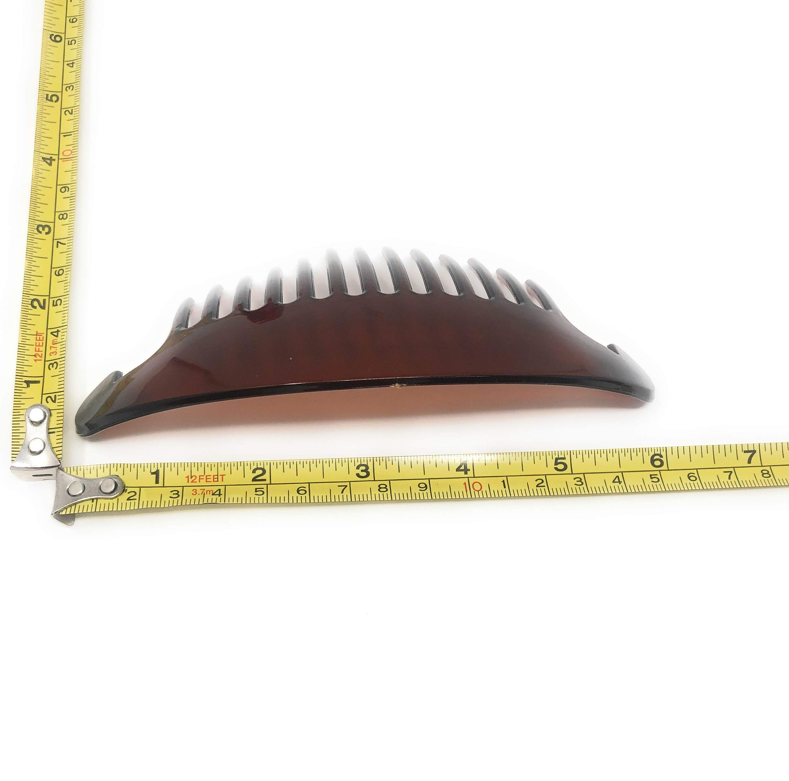 4 Set Interlocking Banana Combs Hair Clip French Side Comb Holder black ...