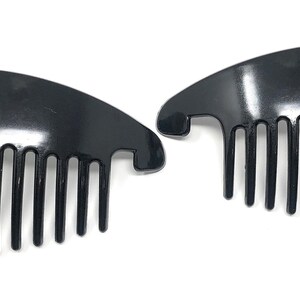 3sets Interlocking Banana Combs Hair Clip French Side Comb Holder ...