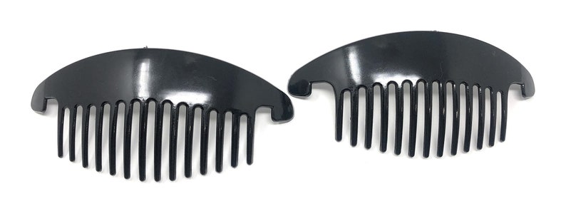 3 Sets Interlocking Banana Combs Hair Clip French Side Comb Holder ...