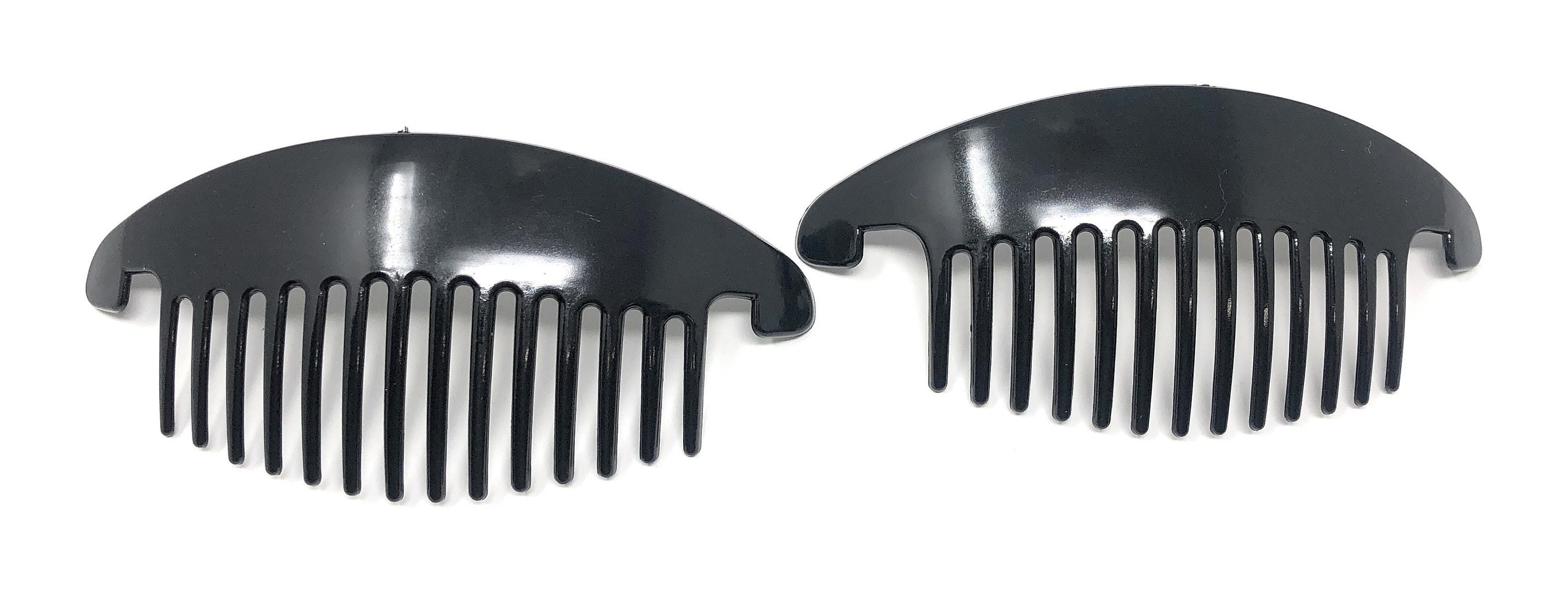 3 Sets Interlocking Banana Combs Hair Clip French Side Comb Holder ...