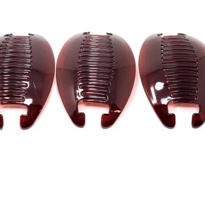 3sets Interlocking Banana Combs Hair Clip French Side Comb Holder ...