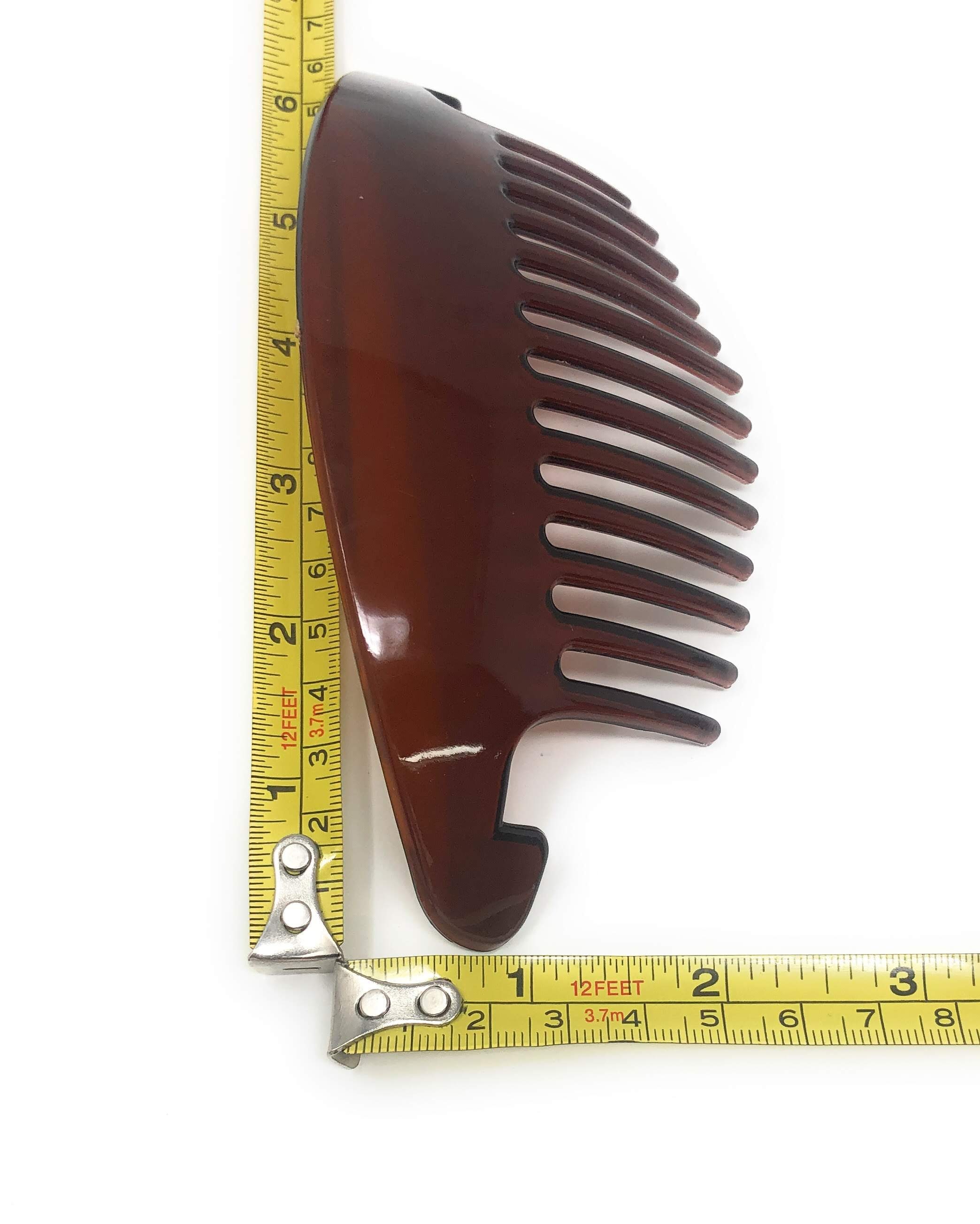 4 Set Interlocking Banana Combs Hair Clip French Side Comb Holder black ...