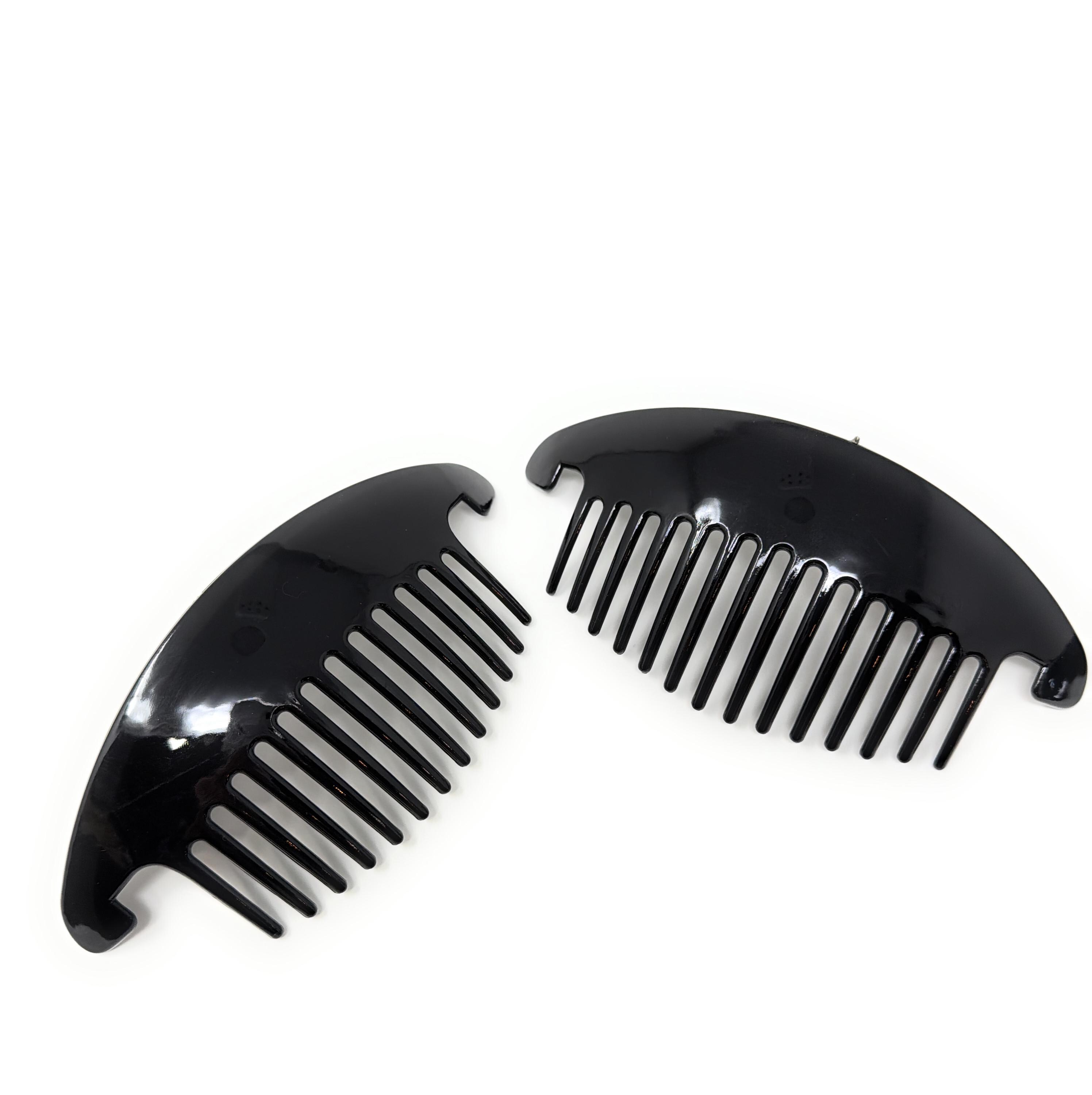 6 Sets Interlocking Banana Combs Hair Clip French Side Comb Holder ...