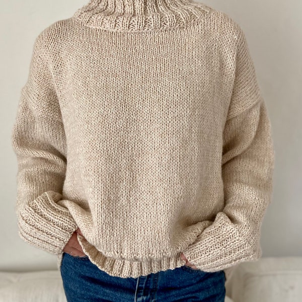 Slouchy Sweater - Etsy