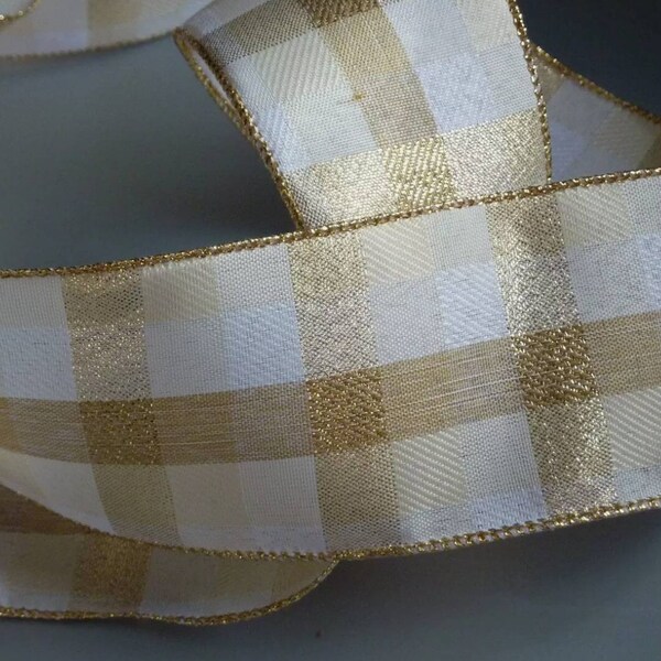 Gold Edge Ribbon - Etsy
