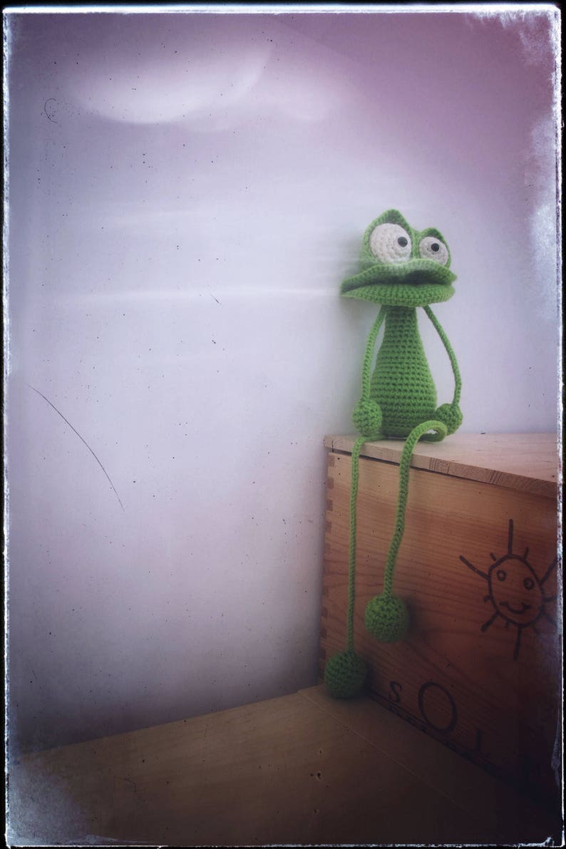 CROCHET PATTERN Alex the Frog - Etsy