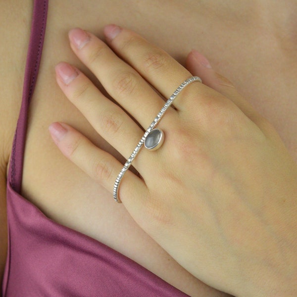 Four Finger Ring - Etsy