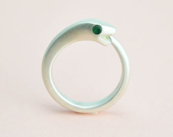 Infinity Snake Ring - Etsy
