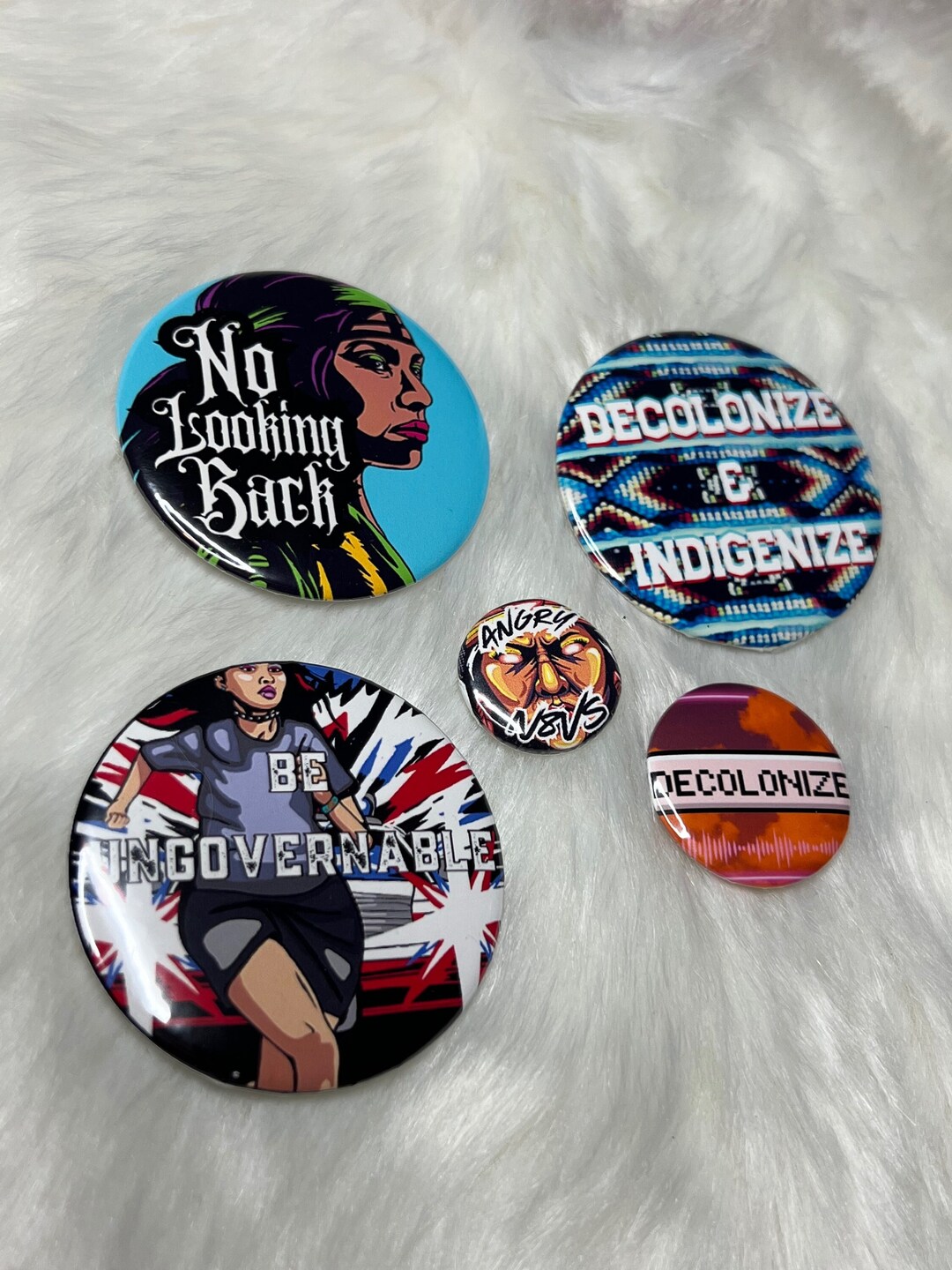 Decolonize Native Pride Buttons - Etsy