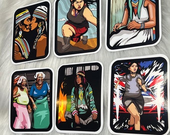 Indigenous Art Stickers - Etsy