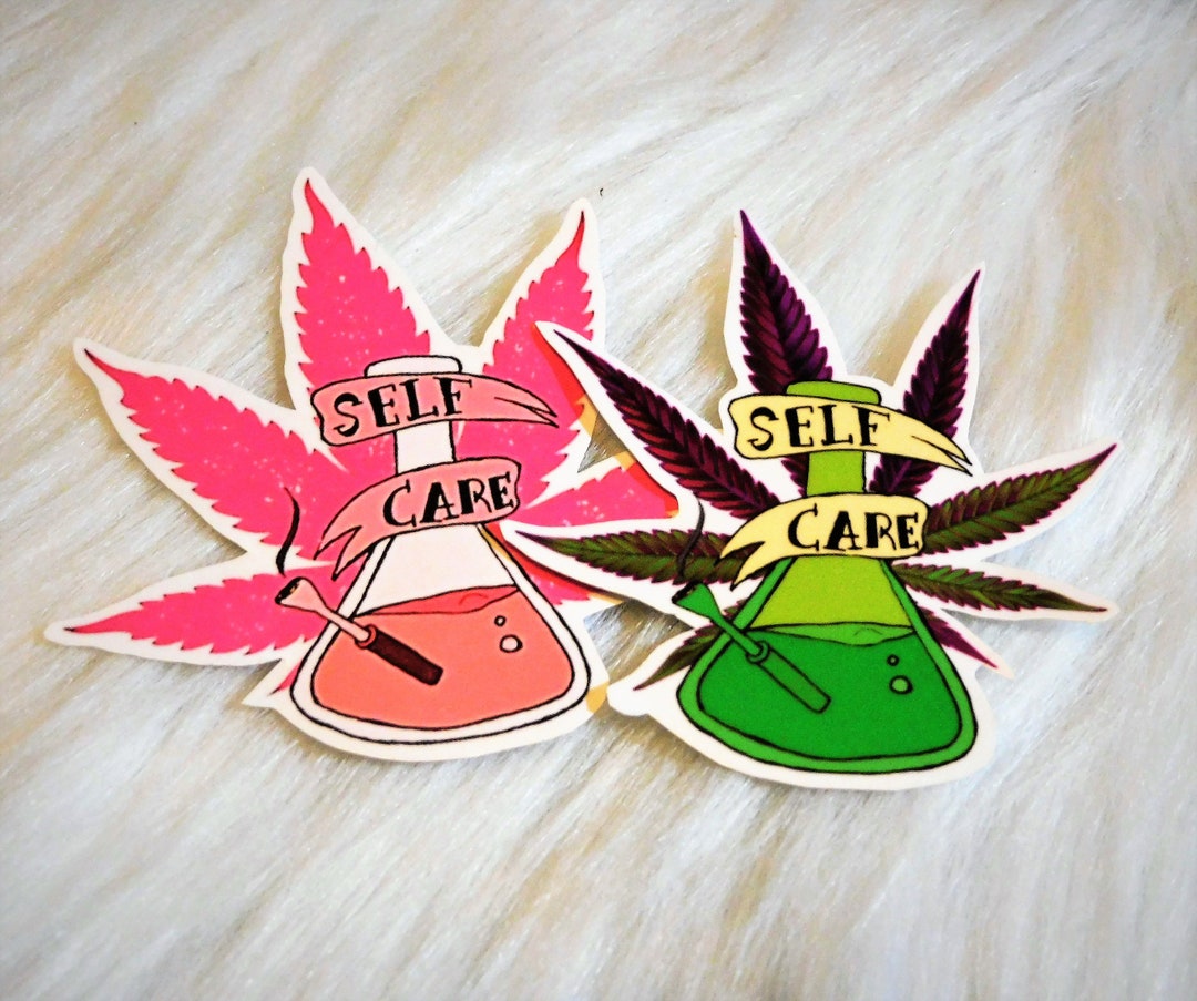 Bong Self Care Stickers - Etsy