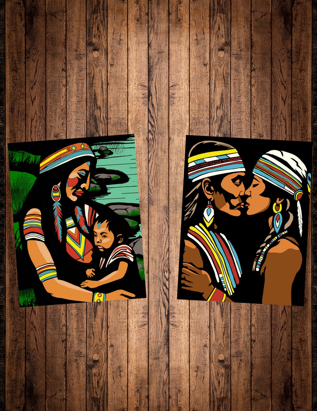 Indigenous Love Digital Wall Art - Etsy UK