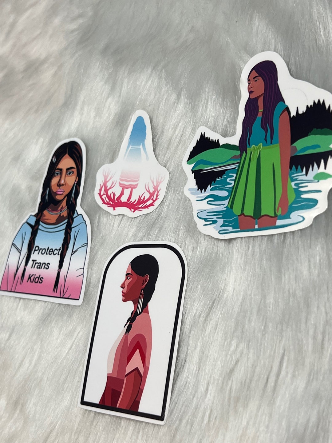 Indigenous Pride Art Stickers - Etsy