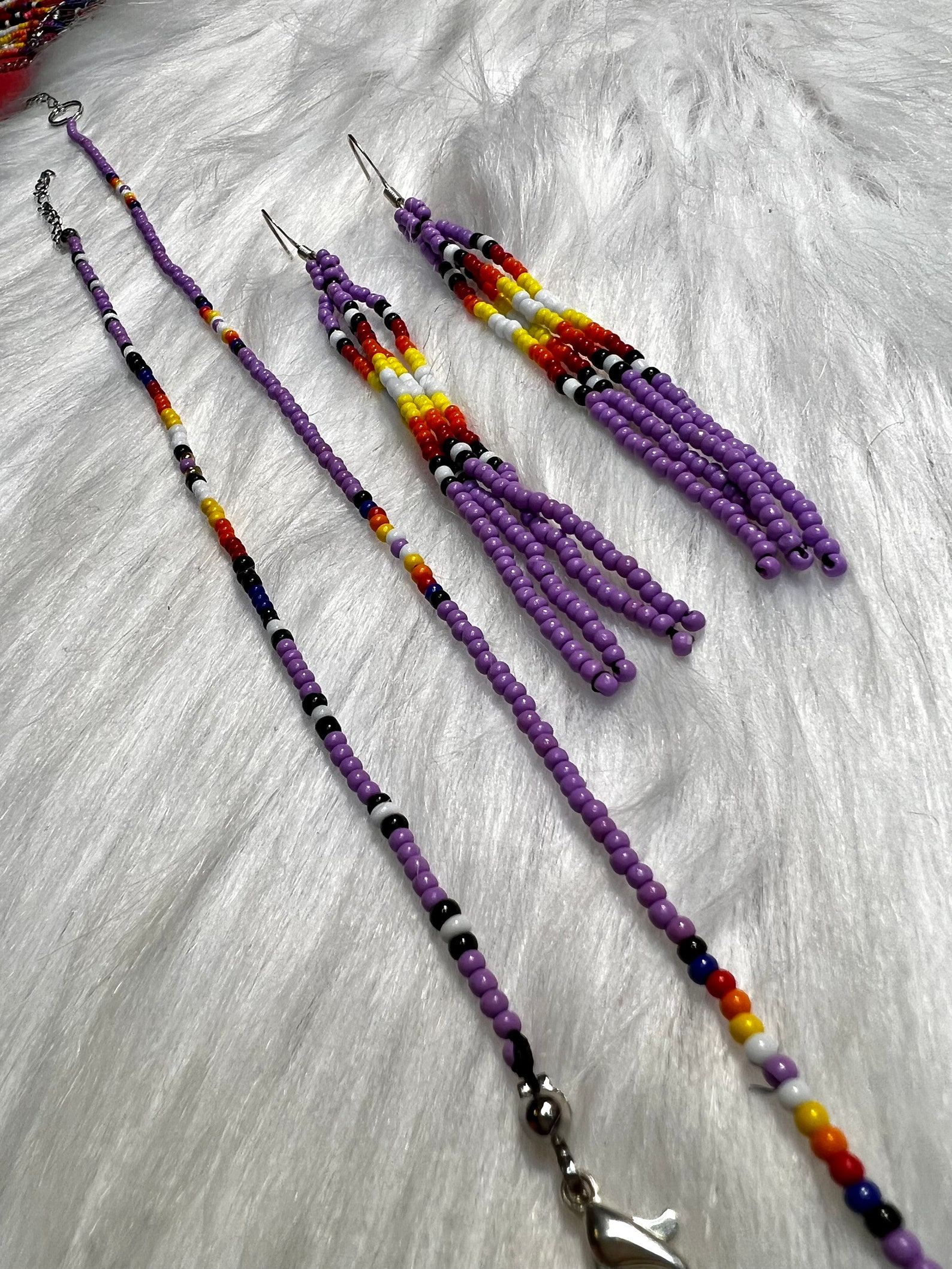 Custom Color Beadwork Set - Etsy