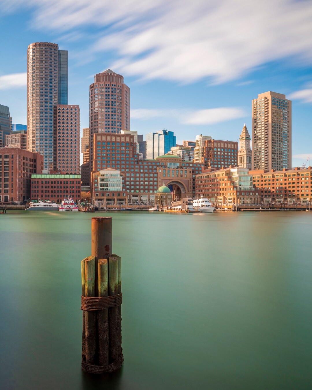 View of the City From the Seaport - Boston - Cityscape and Skyline ...