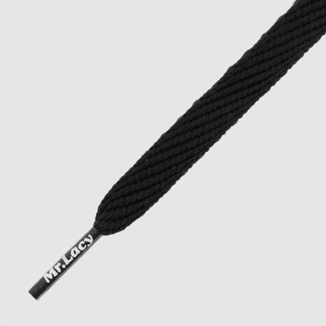Mr Lacy Flatties Black, Premium Shoelaces 110 or 130 Cm, High-quality ...