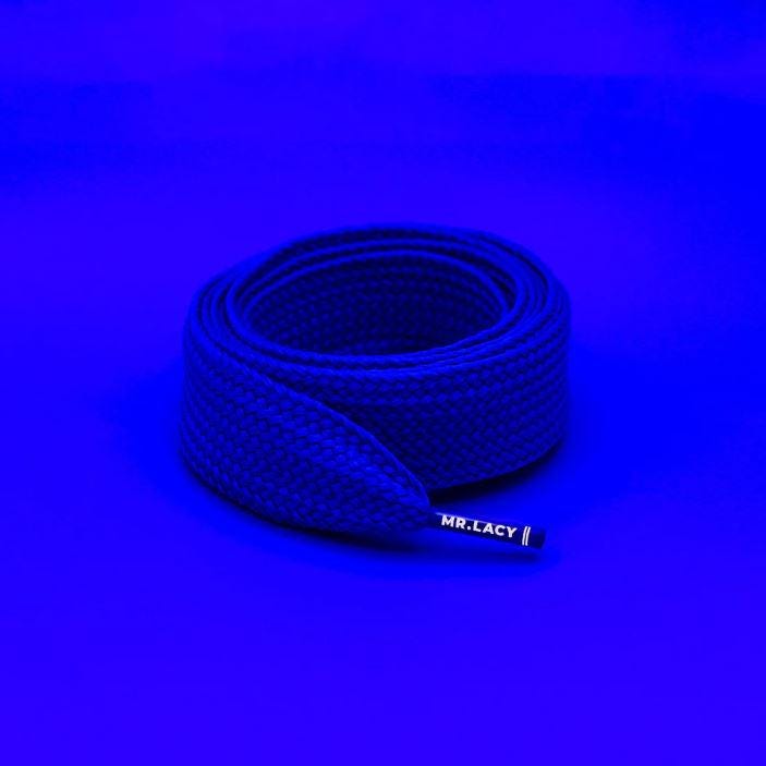 Shoelaces Mr. Lacy Fatties Cobalt Blue, Flat Fat Wide Laces, 25 Mm, 130 ...