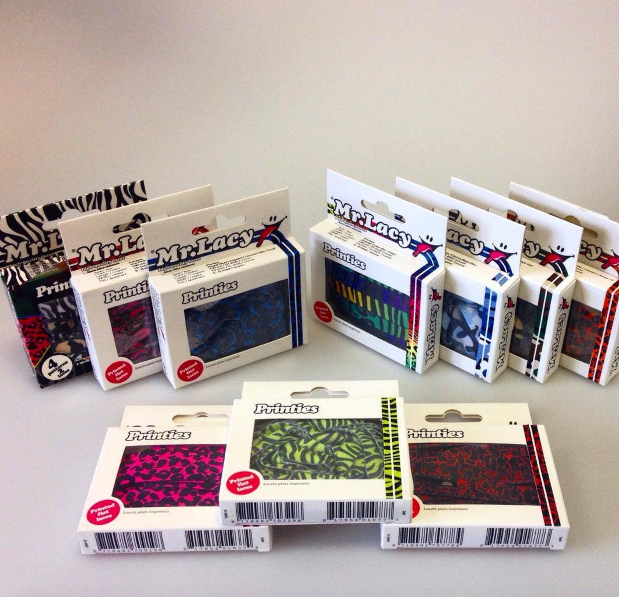 Mr Lacy Flatties Black, Premium Shoelaces 110 or 130 Cm, High-quality ...