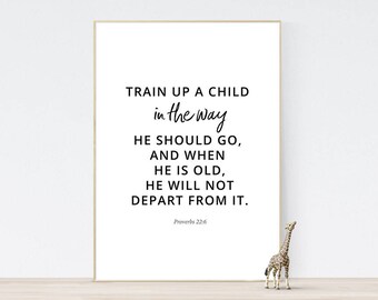 Train up a Child - Etsy