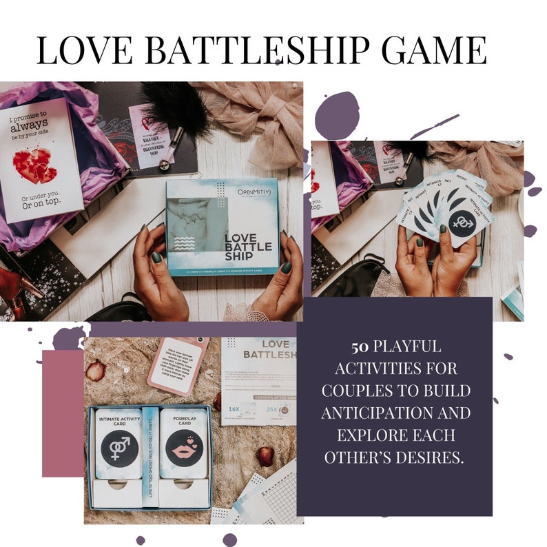 Date Night Box Anniversary Gift for Couples Lovebox for - Etsy