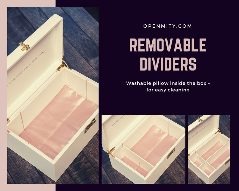 Lockable Adult Toy Storage Box Large Size Sexy Valentines Etsy