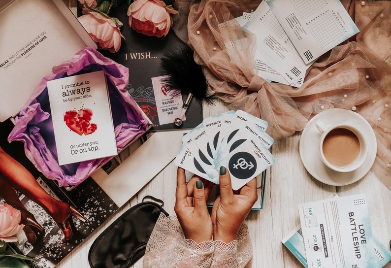 Date Night Box Anniversary Gift for Couples Lovebox for - Etsy