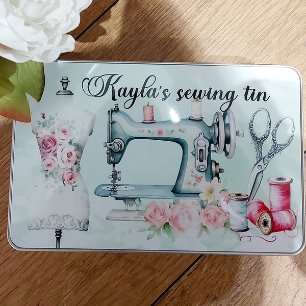 Sewing Tin - Etsy