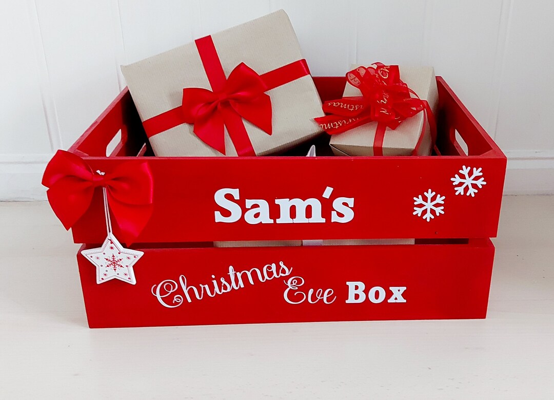 Personalised Christmas Eve Crate, Family Christmas 2024, Personalised ...