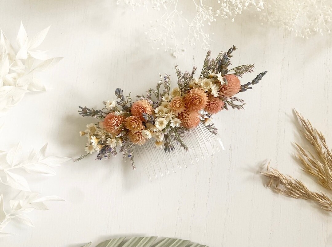 Wildflower Hair Comb - Etsy