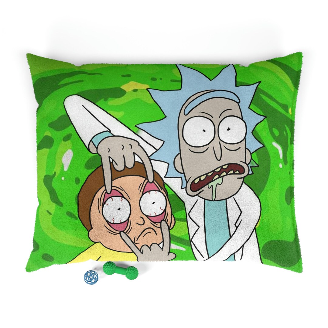 Rick & Morty Pet Bed - Etsy
