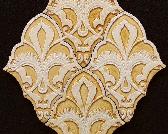 Original Antique English Victorian Tile 1894 Alhambra Palace Design - Etsy