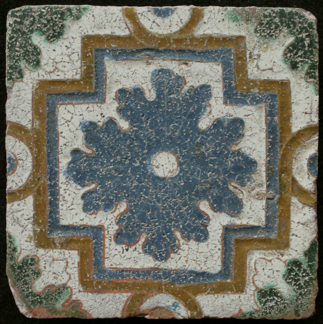Arista Tile Toledo Spain Hispano-moresque 16th Century Azulejo - Etsy