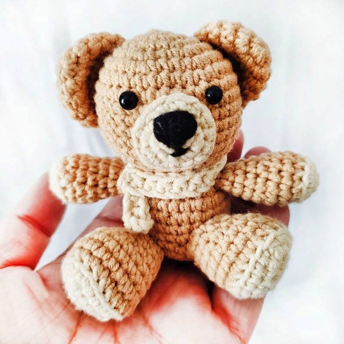 PDF Patternmini Bear Crochet Pattern Crochet Animal - Etsy