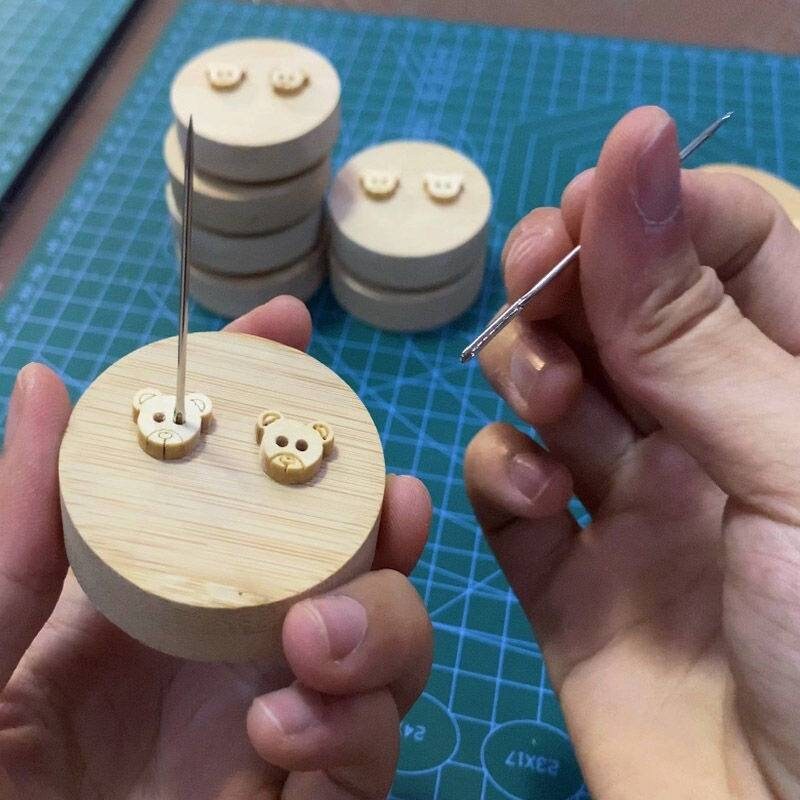 5 Pcs Wooden Doll Standcrochet Doll Standdoll - Etsy