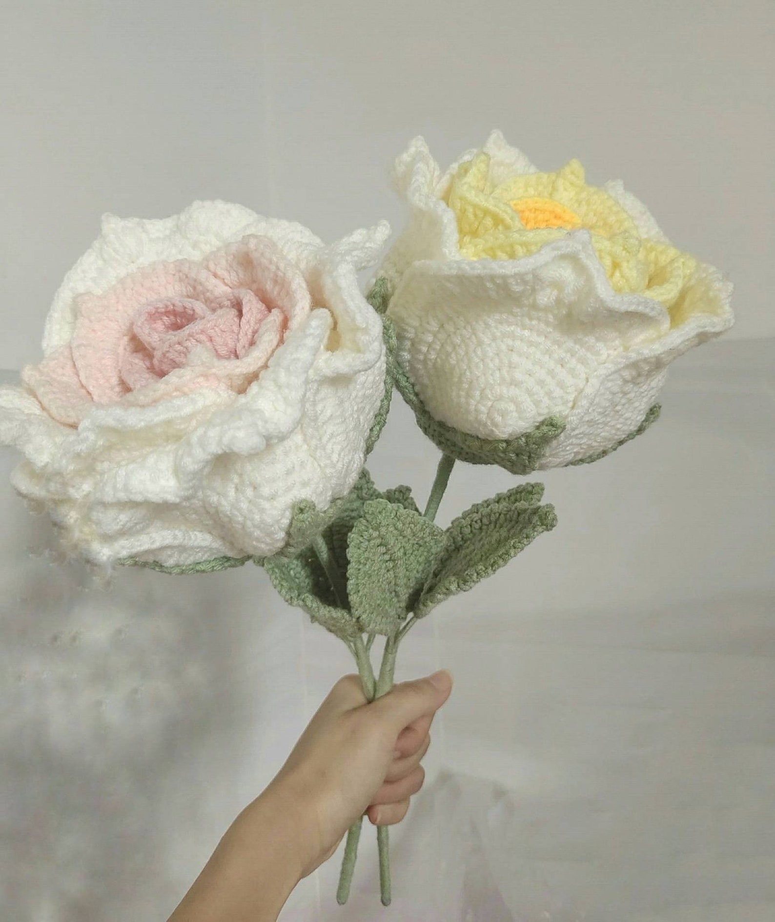 Crochet Rose Pattern Crochet Flower Patternpdf Pattern - Etsy