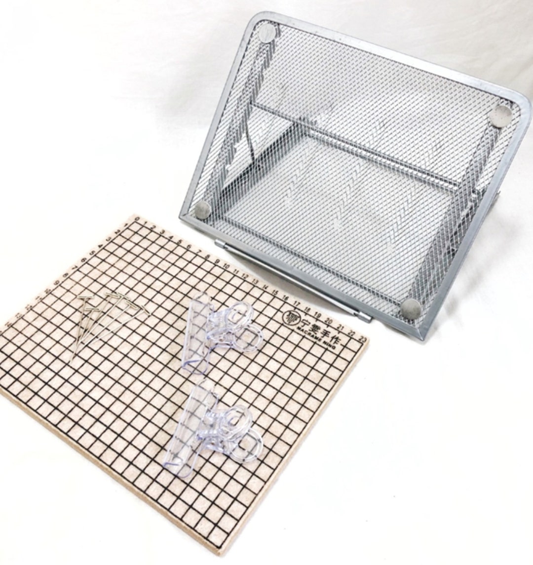 Adjustable Macrame Board and Holder: Your Essential Tool for Effortless ...