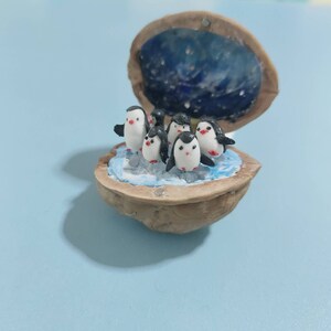 Handmade Walnut Shell House,miniature House ,walnut Shell Craft ,unique ...