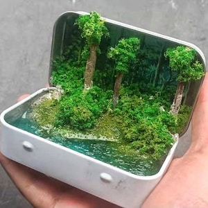 Miniature Scenes,mini World,artificial Miniature Landscape,unique Gift ...