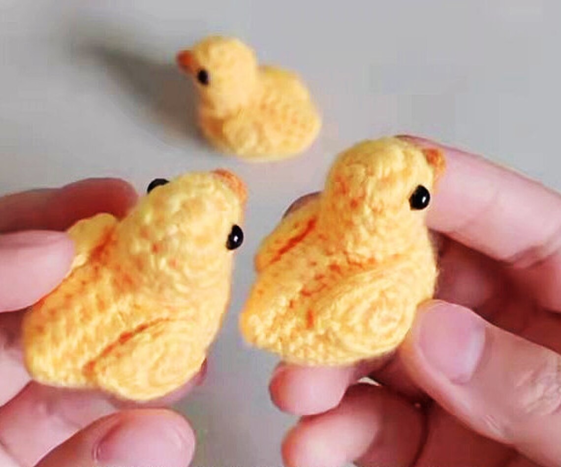 Crochet Patterncute Yellow Duck Pattern Little Duck Pattern - Etsy