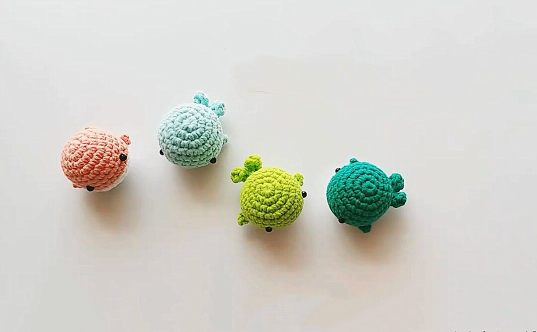 Little Fish Crochet Pattern, Animal Crochet Pattern, PDF Pattern, With ...
