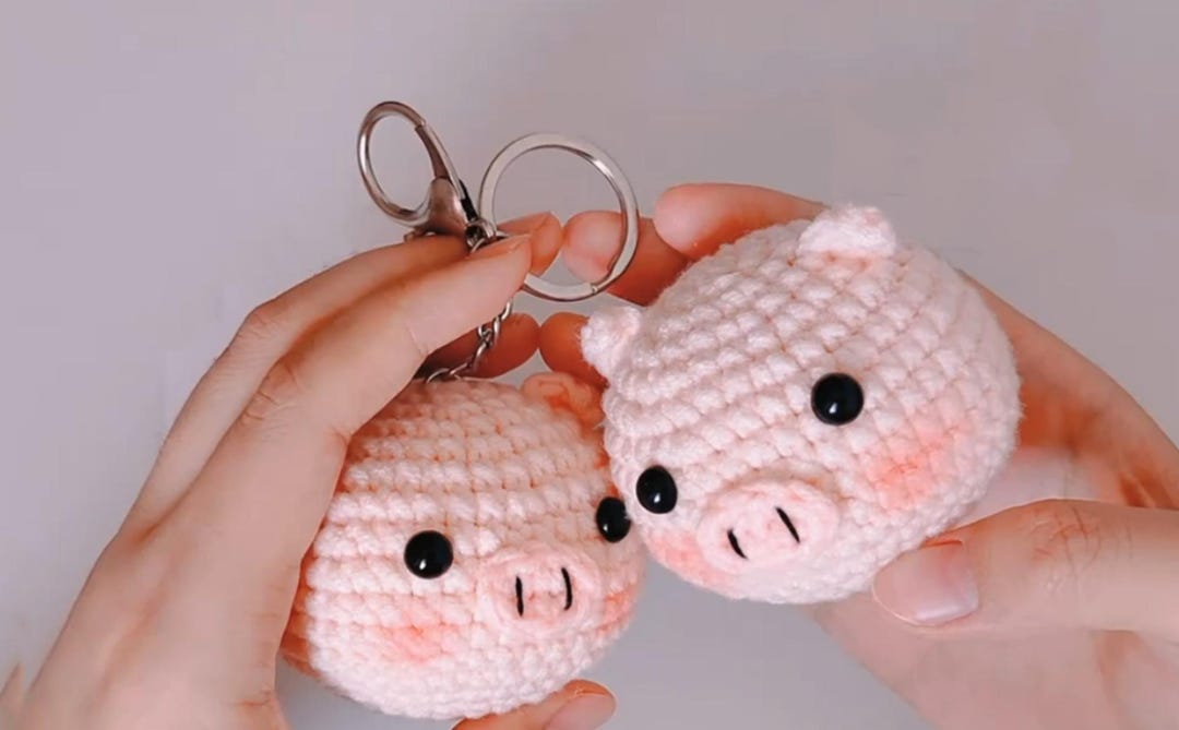 Little Pig Crochet Pattern, Beginner-friendly Amigurumi (PDF Pattern ...