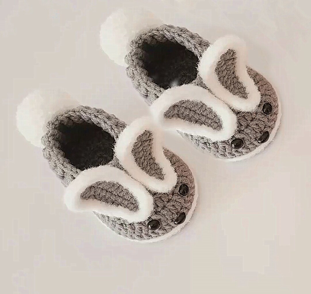 Crochet Animal Baby Booties Pattern: Whimsical Shoes (PDF Pattern) - Etsy