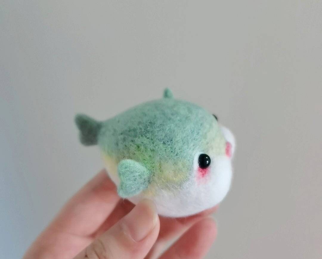 Handcrafted Wool Felt Dolphin - Unique and Adorable Gift - Etsy