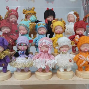 5 Pcs Wooden Doll Stand,crochet Doll Stand,doll Display,felting Doll ...