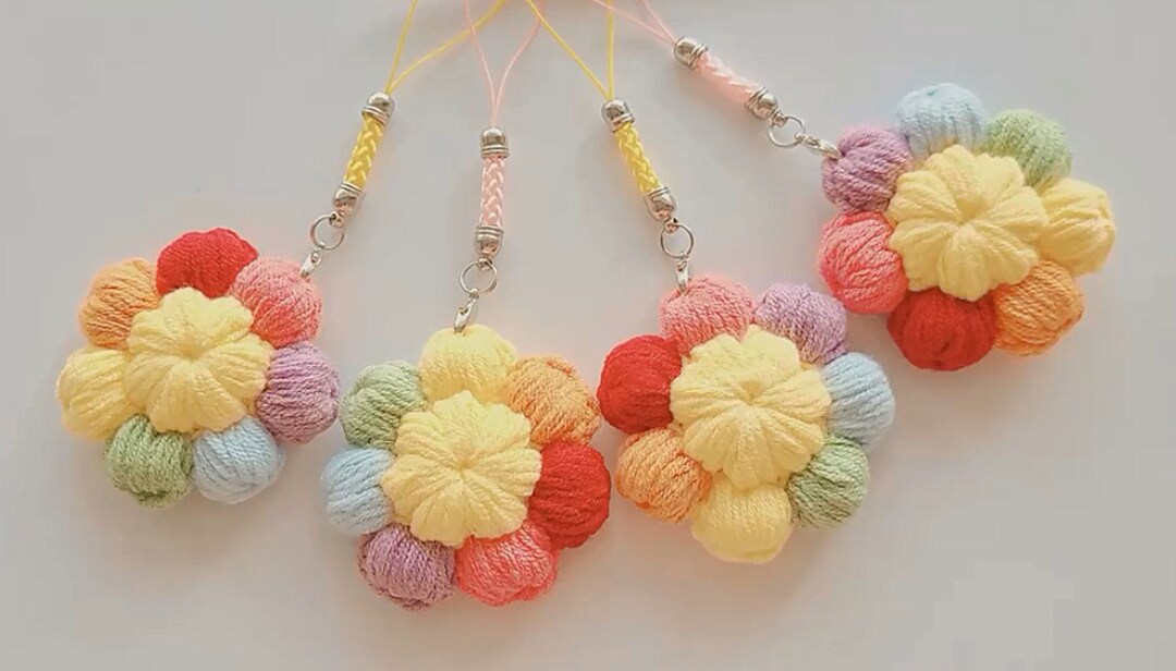 Crochet Rainbow Flower Pattern: Beginner-friendly (PDF Pattern) - Etsy