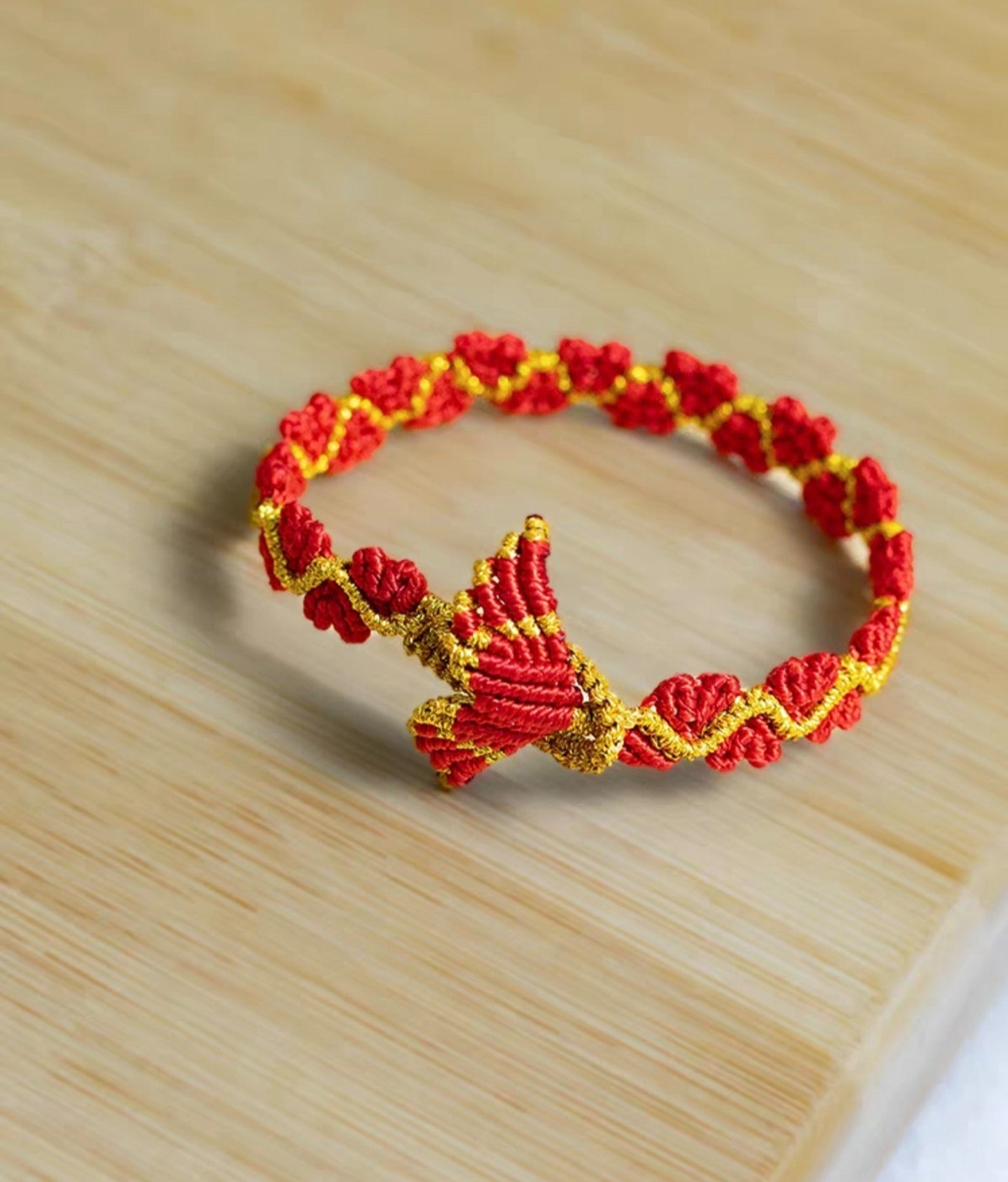 Macrame Friendship Bracelet Pattern: Heart & Fishtail Design (PDF ...