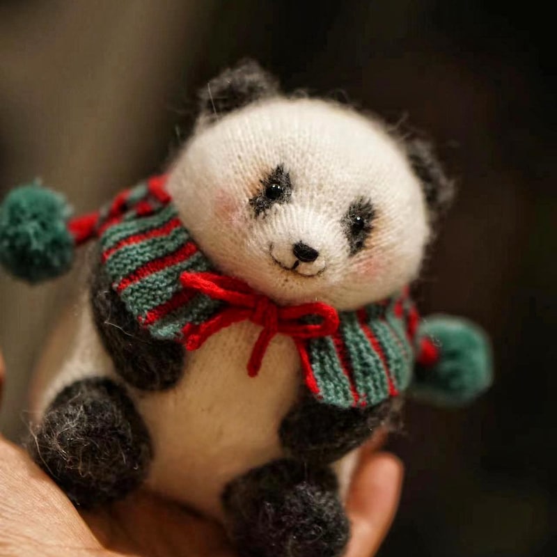 Miniature Panda - Etsy
