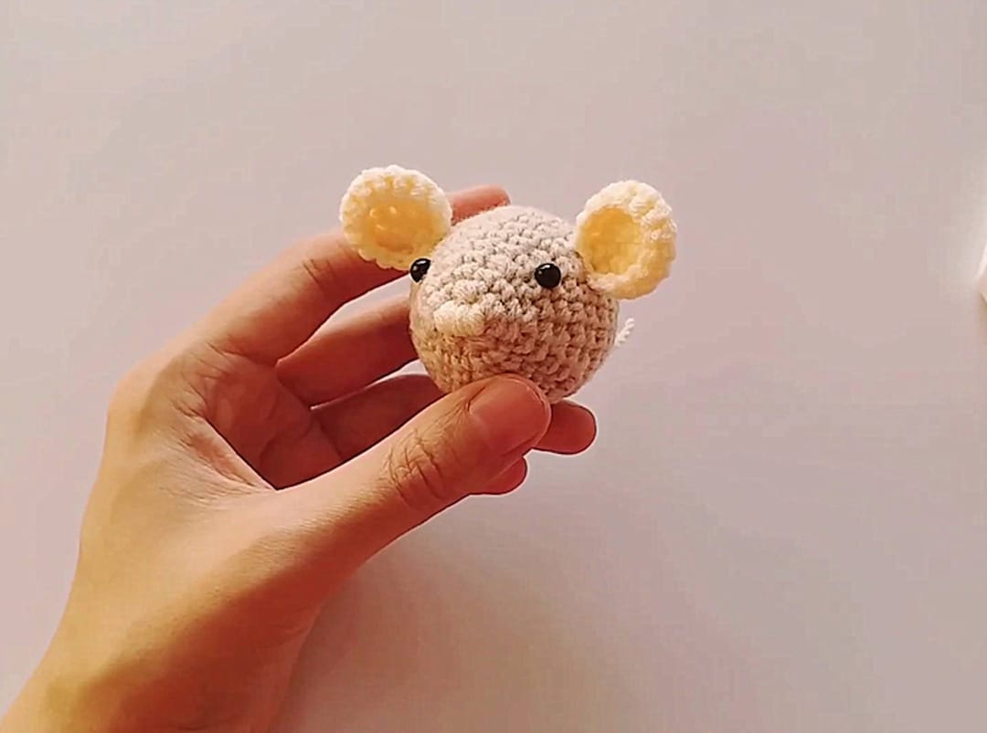 Crochet Pattern, Little Mouse Pattern, Crochet Animal Pattern, Pattern ...