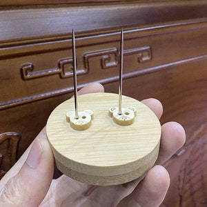 5 Pcs Wooden Doll Stand,crochet Doll Stand,doll Display,felting Doll ...