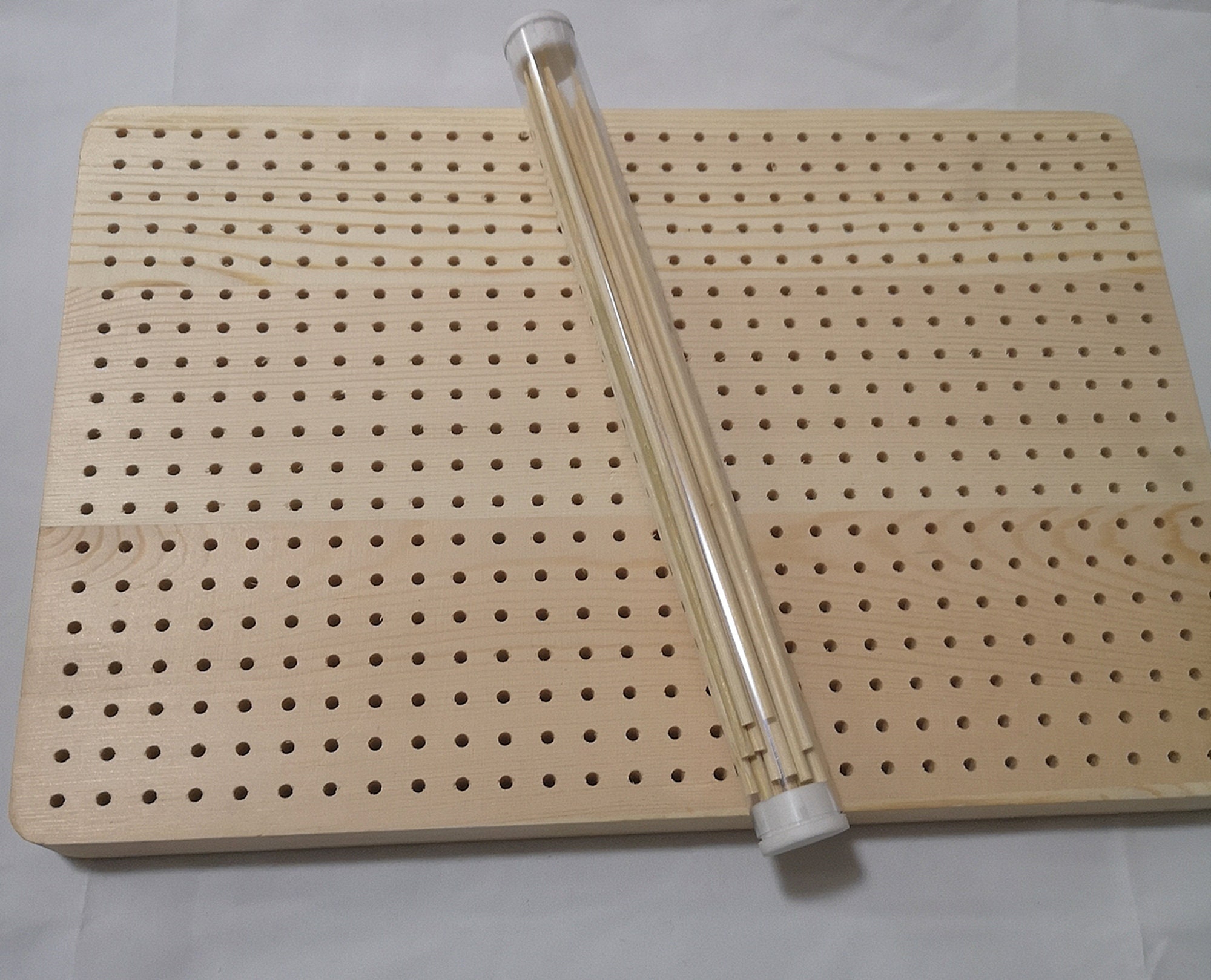 Wooden Blocking Board With 20 Pcs 7.8 Inch Stainless Steel - Etsy